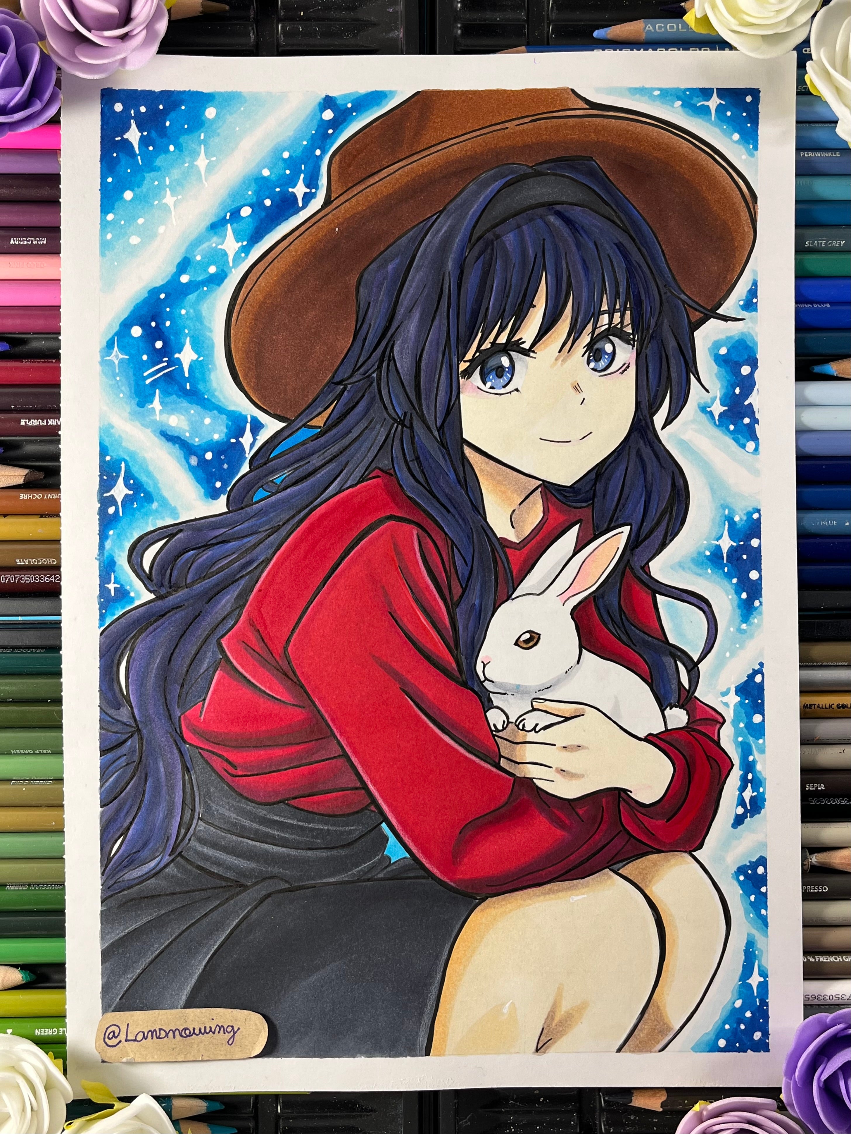 Waguri Kaoruko 🩵 – Lansnowing